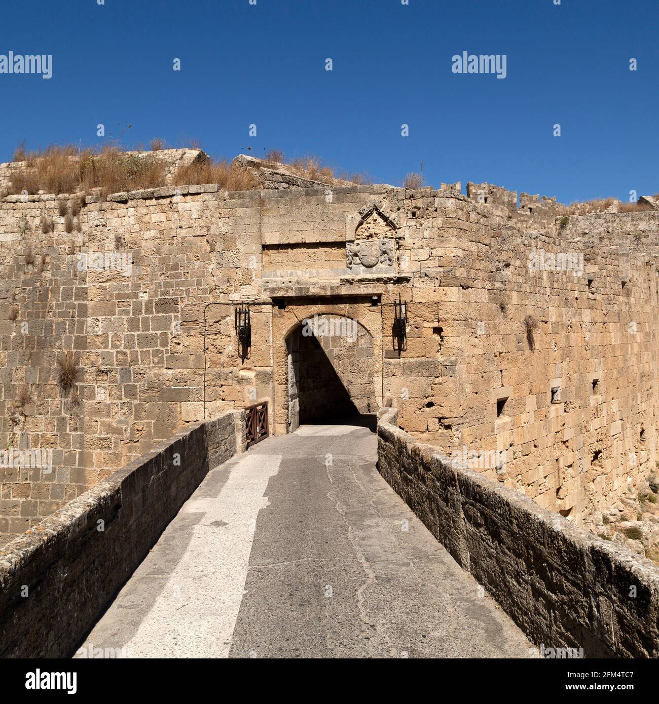 City of rhodes gateway hi-res stock photography and images - Alamy