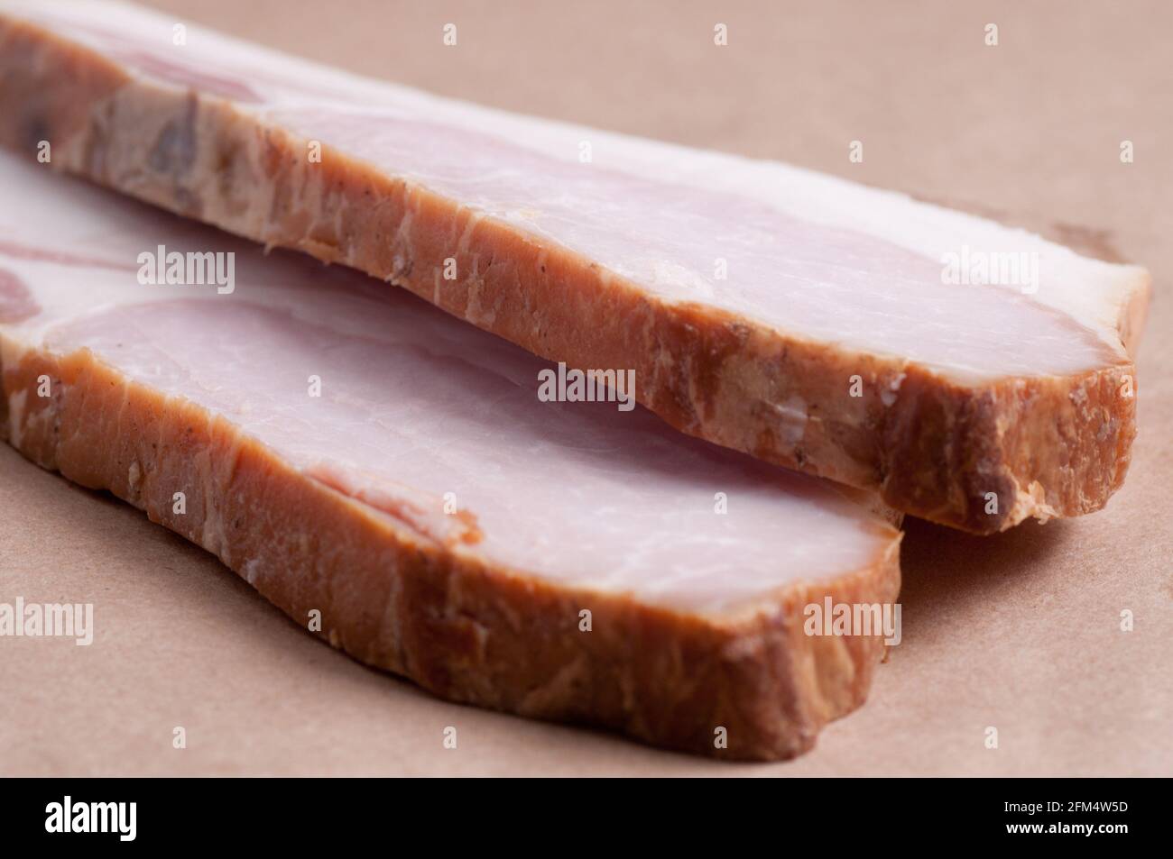 organic irish thick cut bacon rashers Stock Photo - Alamy