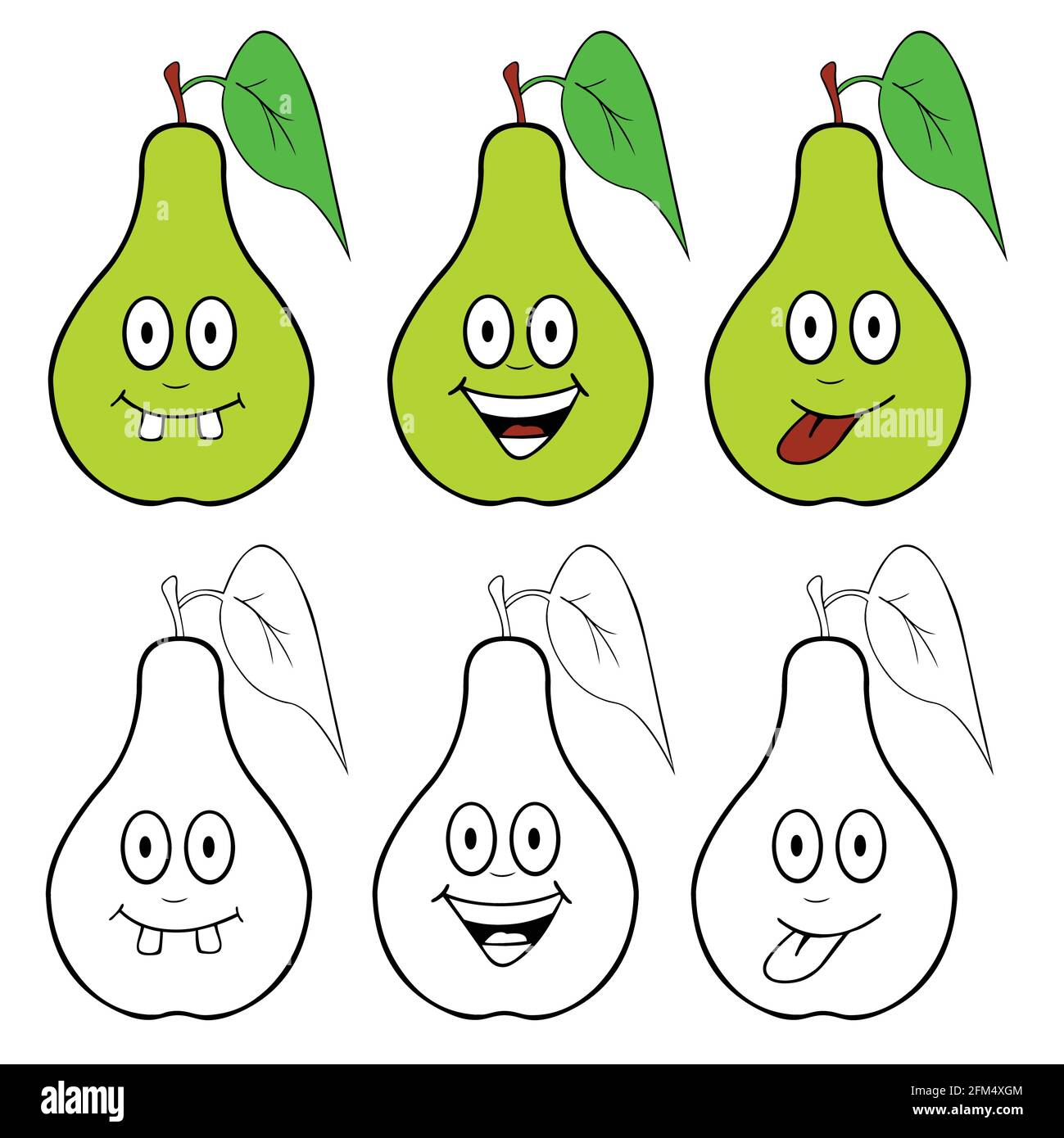 Happy smile mouth collage Stock Vector Images - Alamy