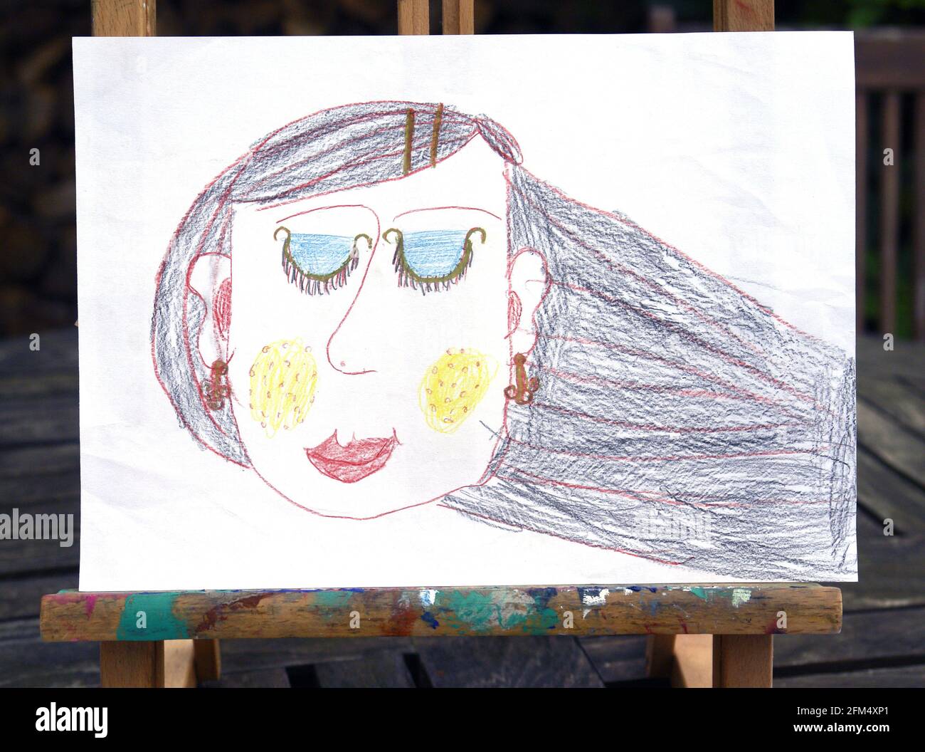 Naive drawing hi-res stock photography and images - Alamy