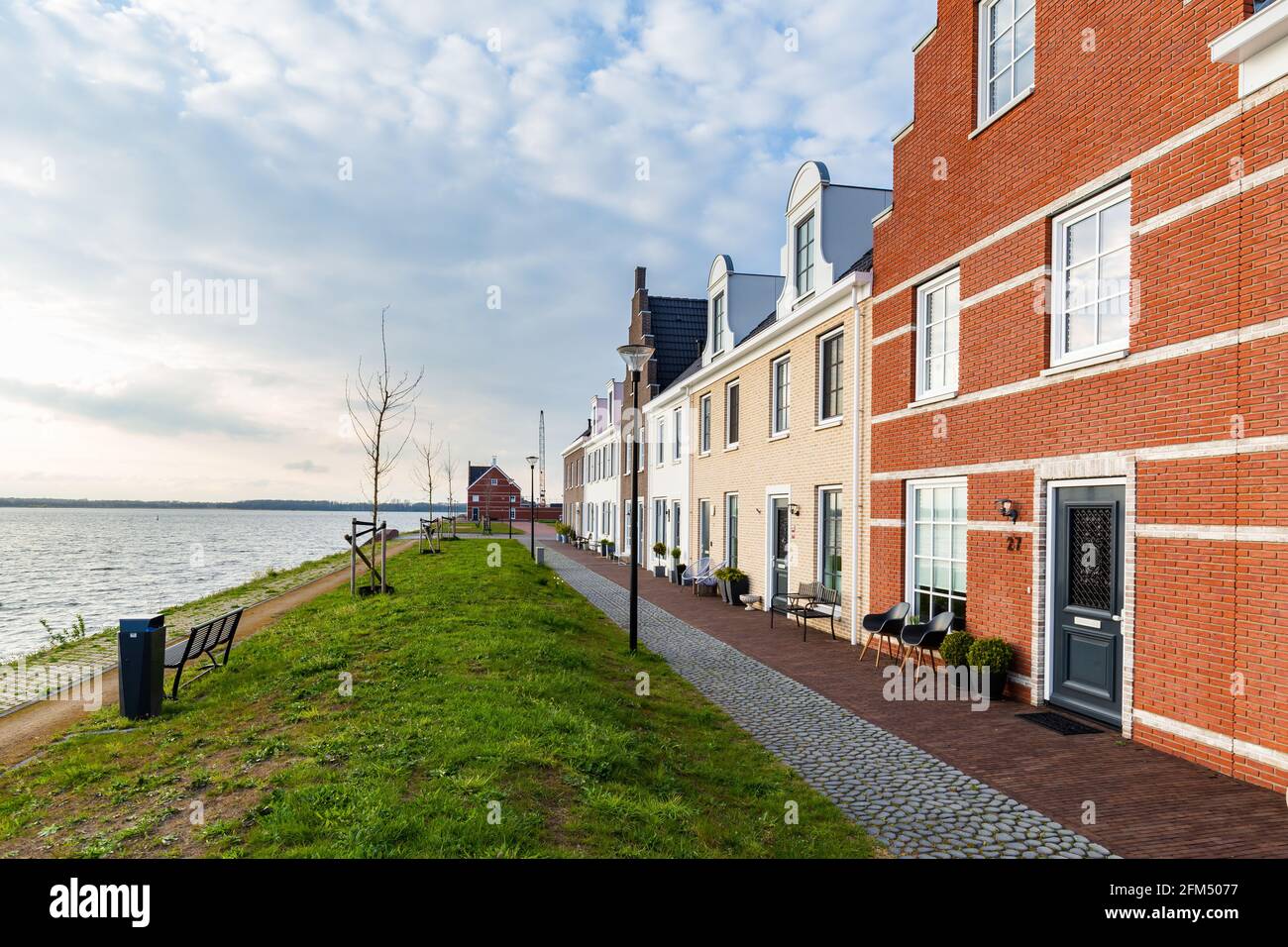 Beautiful modern and colorful Dutch style houses Stock Photo - Alamy