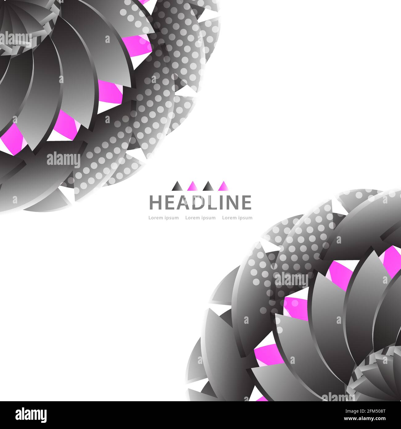 Brochure colorful header background design layout template Stock Vector ...