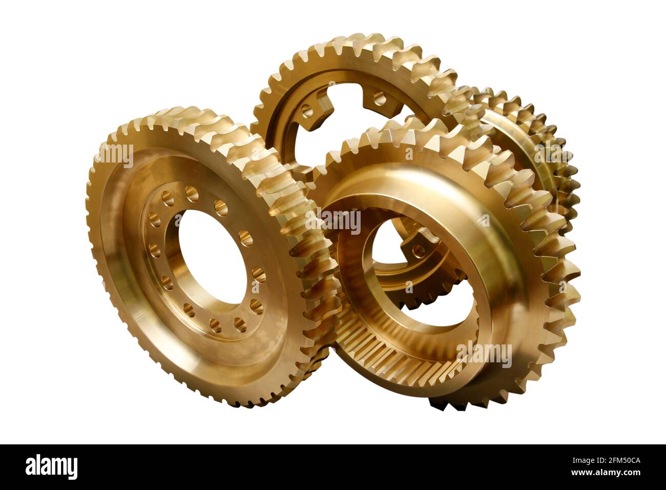Gear wheel on a white background Stock Photo - Alamy