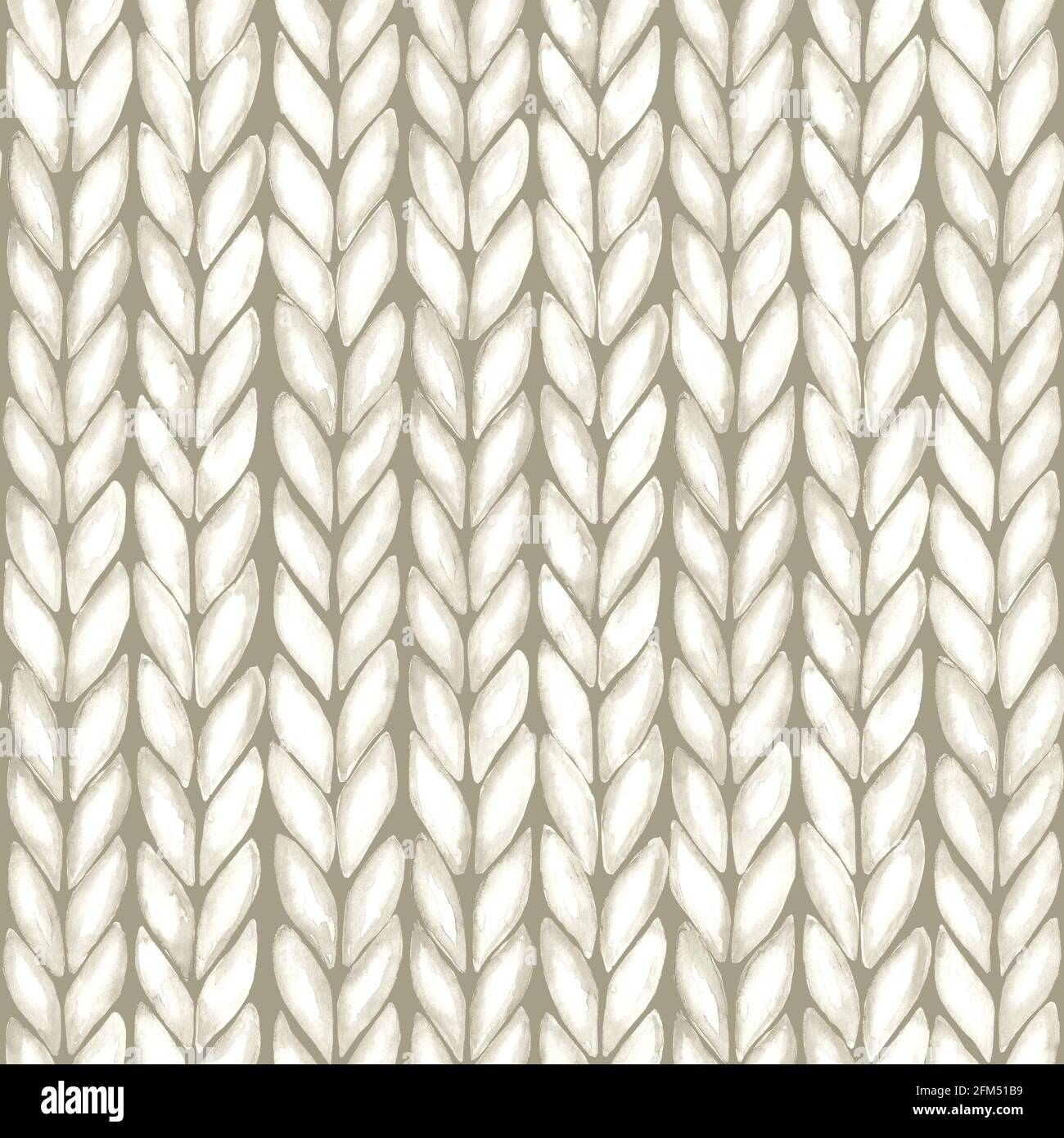 White Knitted Texture