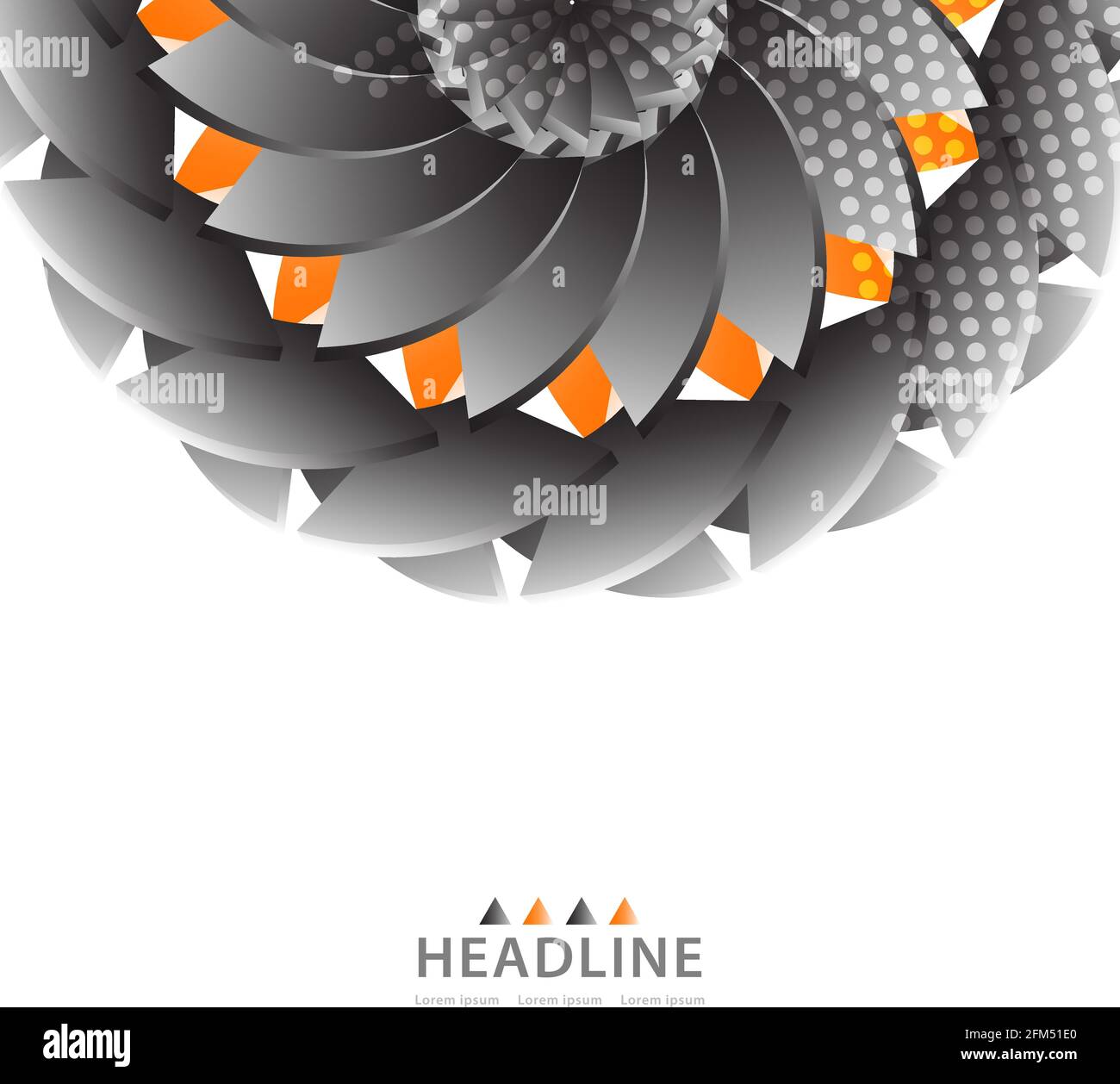 Brochure colorful header background design layout template Stock Vector ...