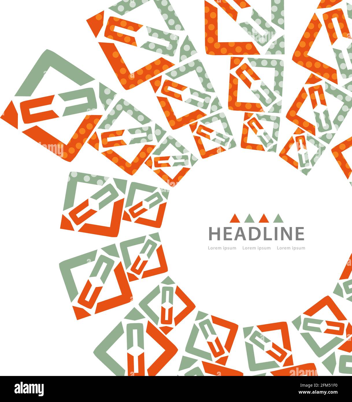 Brochure colorful header background design layout template Stock Vector ...