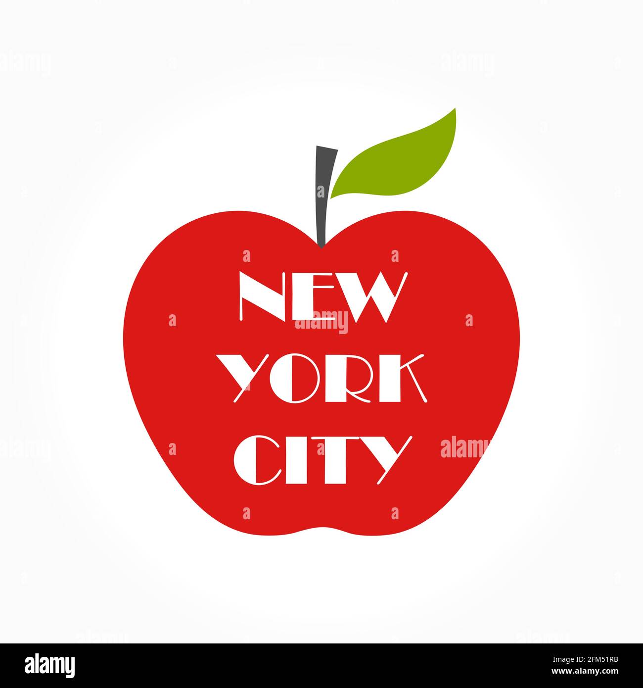 Big apple - NY concept illustration Stock Vector Image & Art - Alamy