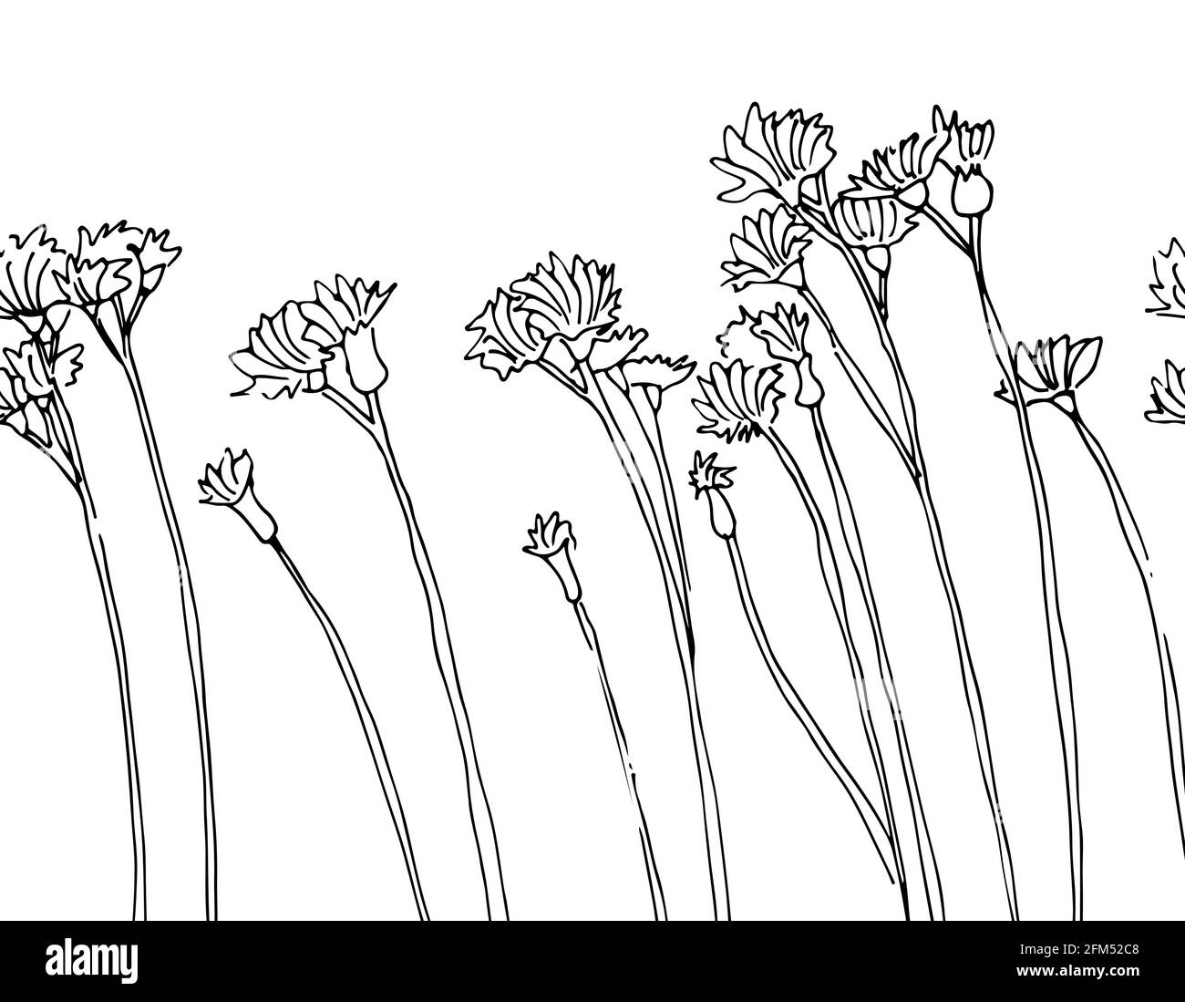 Grasses in wind Stock Vector Images - Alamy