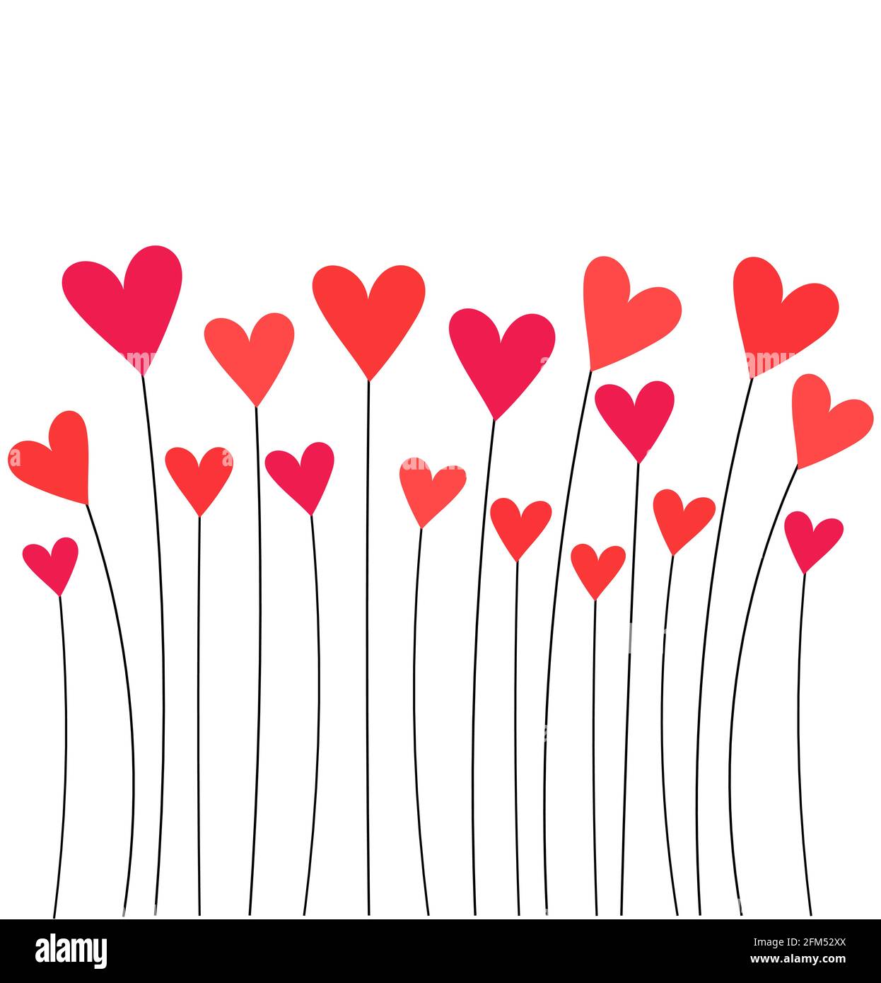 Card with red stems hi-res stock photography and images - Alamy
