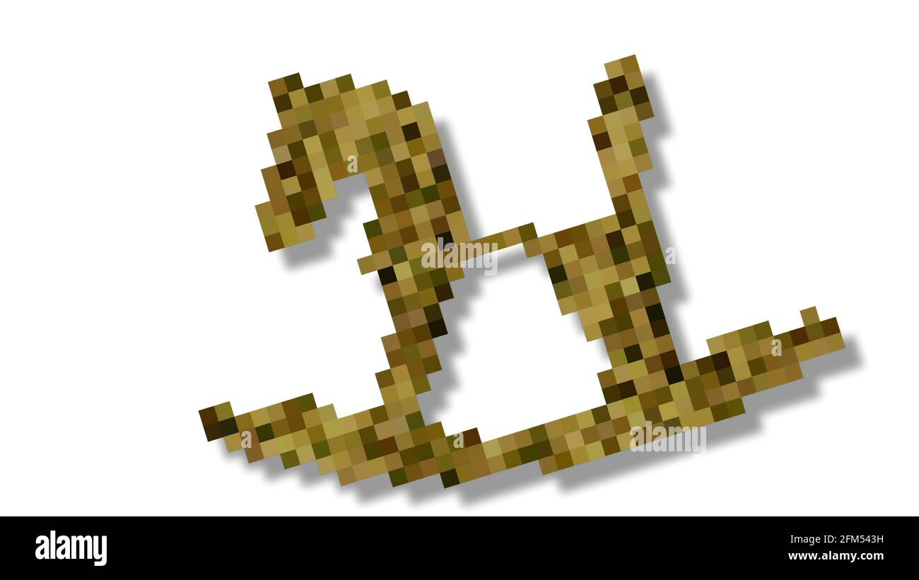 Minecraft Letter Y