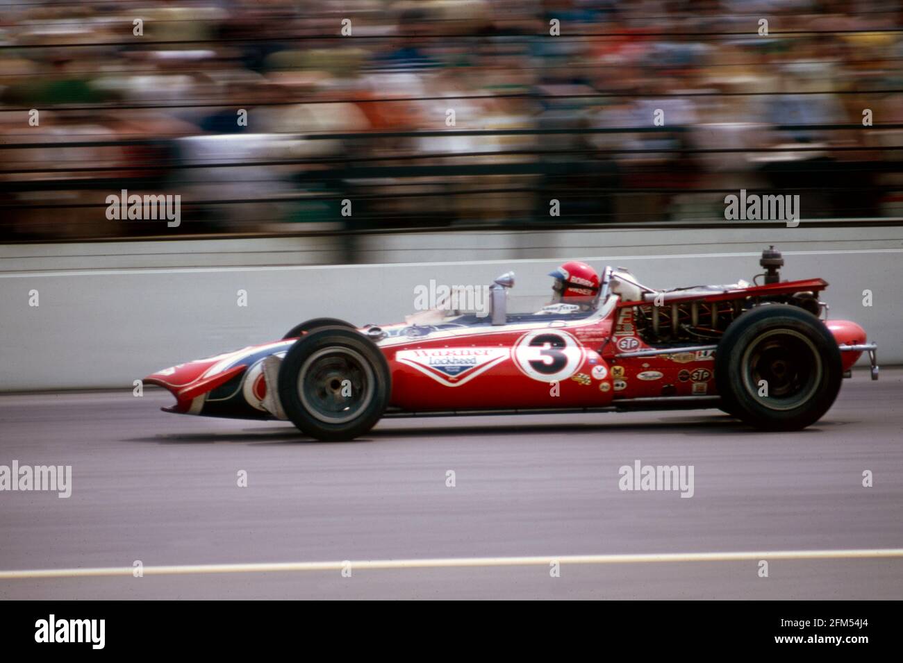Bobby Unser (Usa), Eagle-Ford, action during the 500 Miles of ...