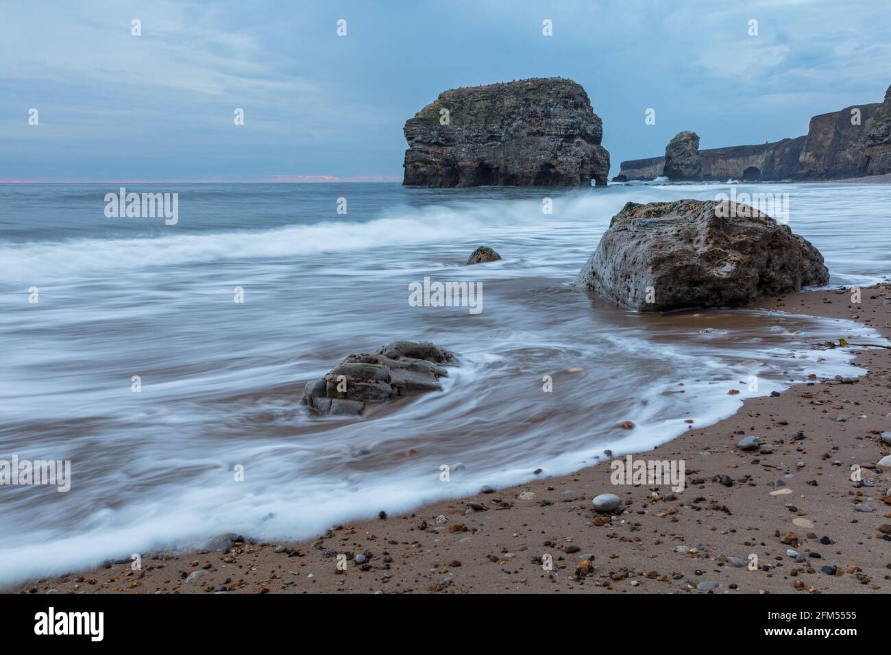 Marsden Rock and Beach, South Shields Stock Photo - Alamy