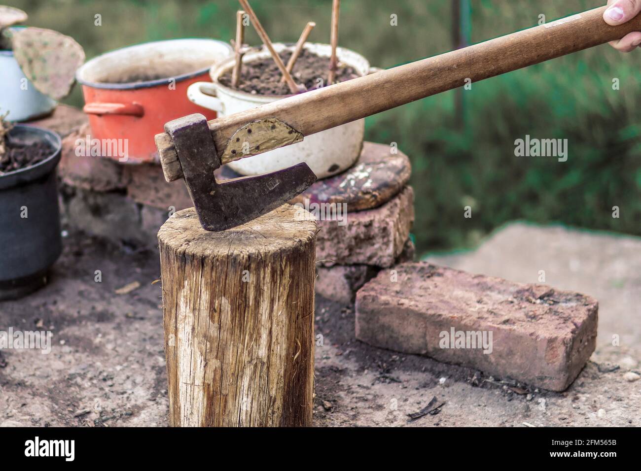 Chopping Wood Physical Change