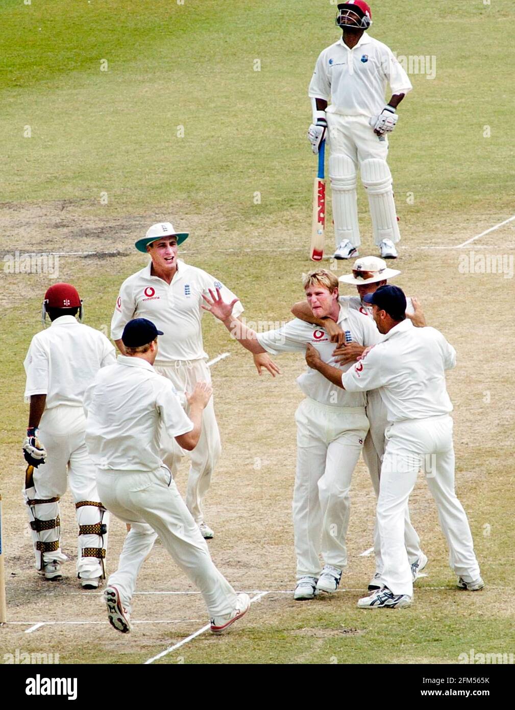 3rd TEST 3rd DAY AT THE KENSINGTON OVAL BRIDGETOWN BARBADOS ENGLAND V ...