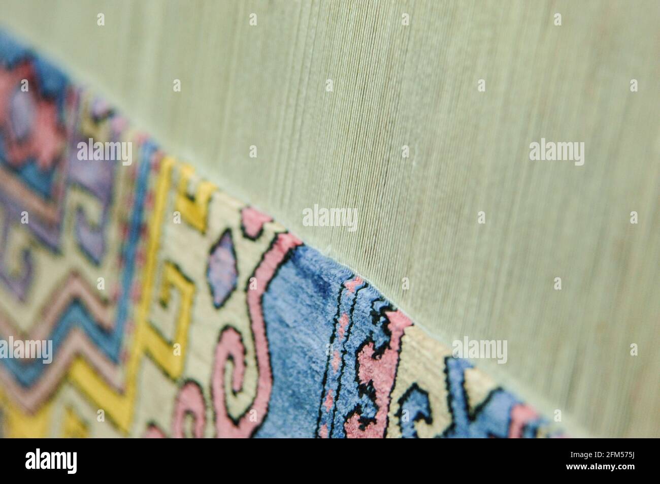 The making of carpets hi-res stock photography and images - Alamy