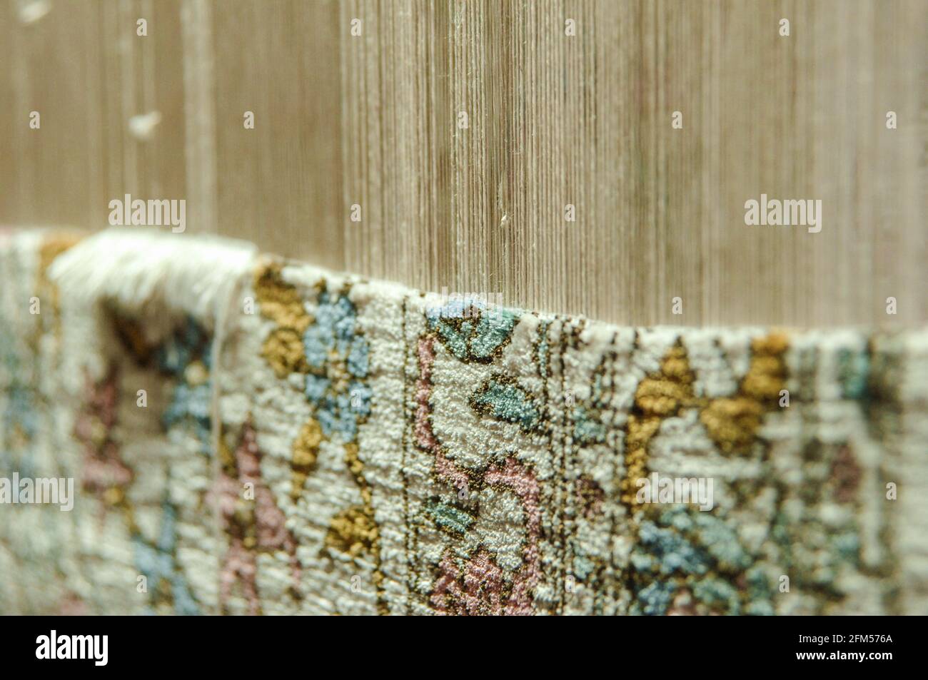The making of carpets hi-res stock photography and images - Alamy