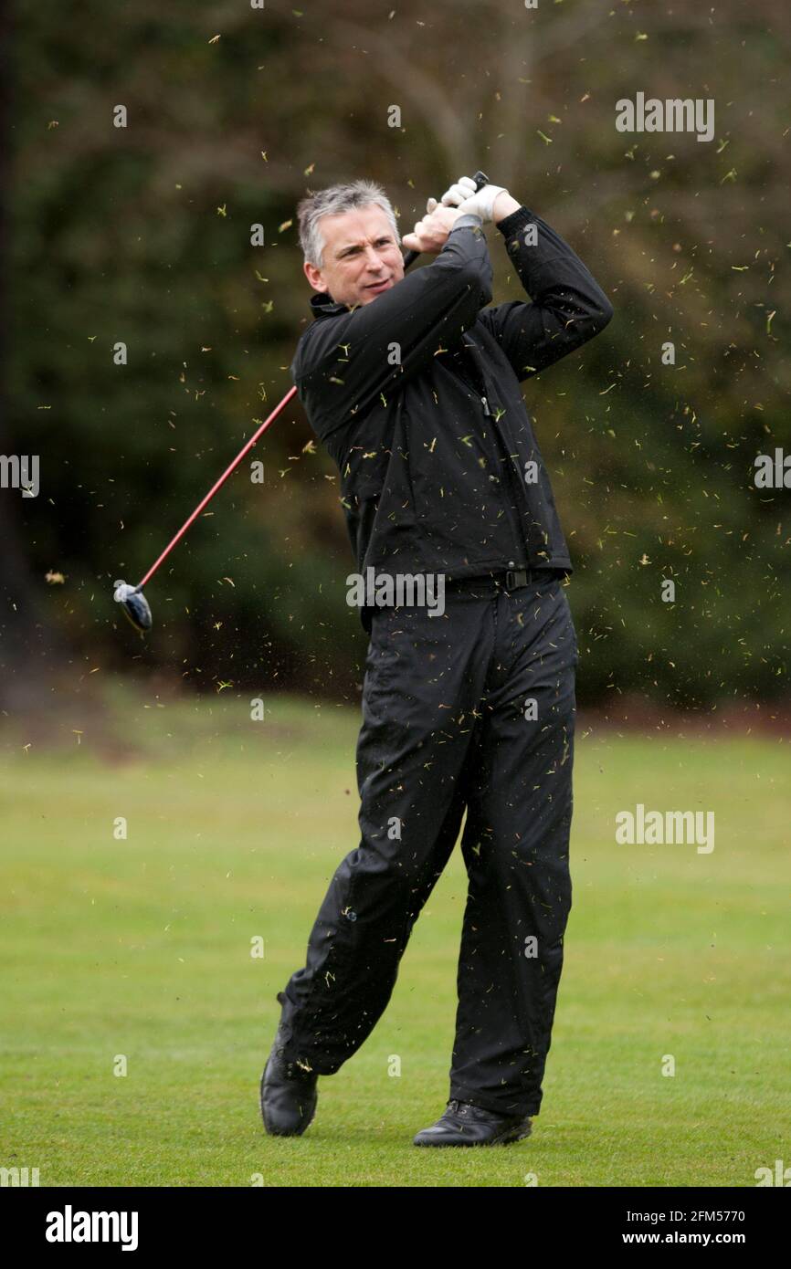 Ex-footballer Alan Smith Stock Photo - Alamy