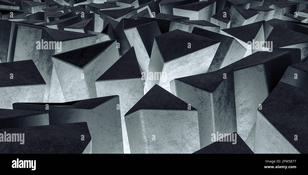 dark abstract modern architecture minimalistic design polygon geometric ...