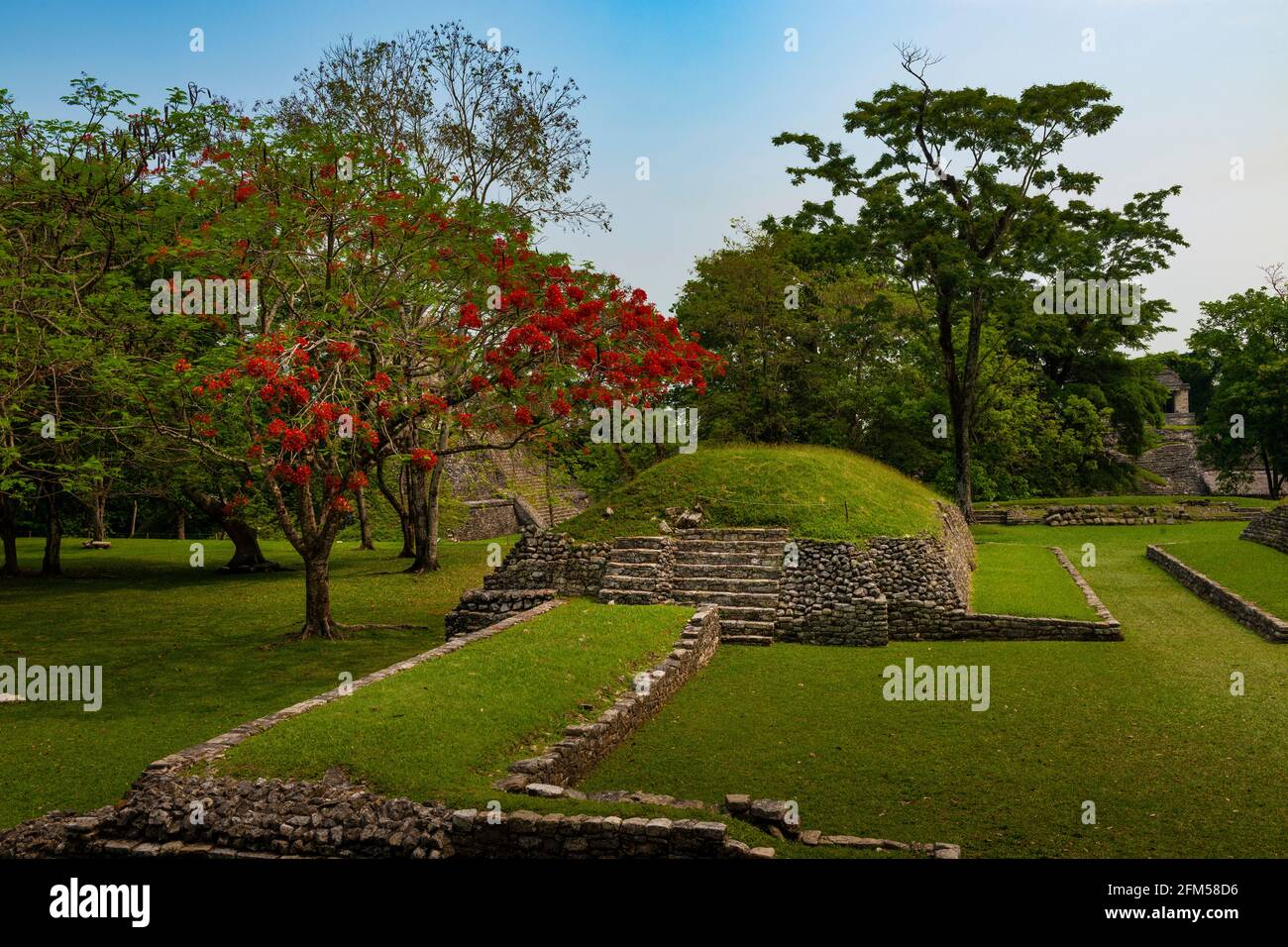 Roof comb mayan architecture hi-res stock photography and images - Alamy