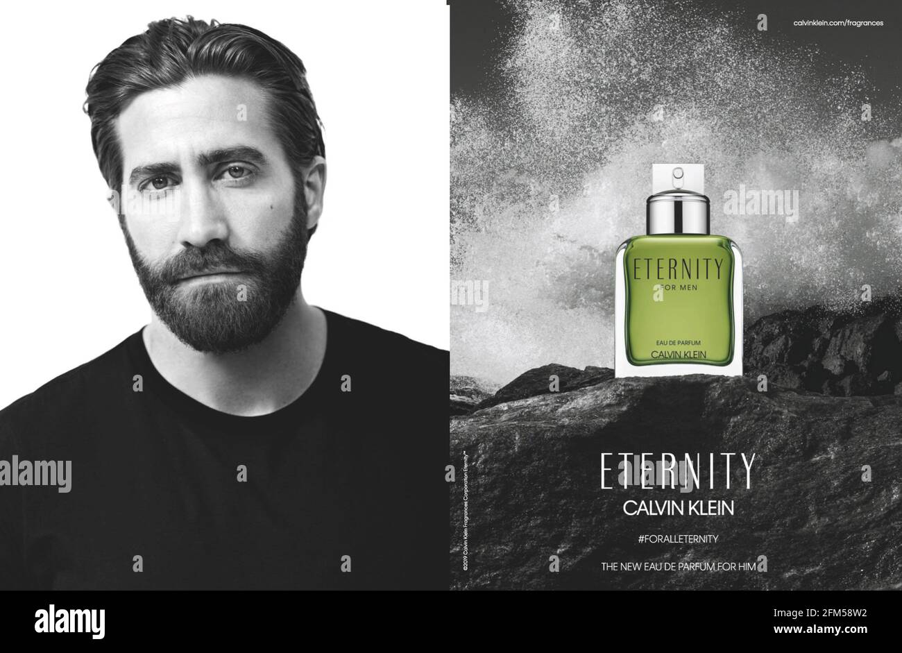 2010s UK Calvin Klein Magazine Advert Stock Photo - Alamy