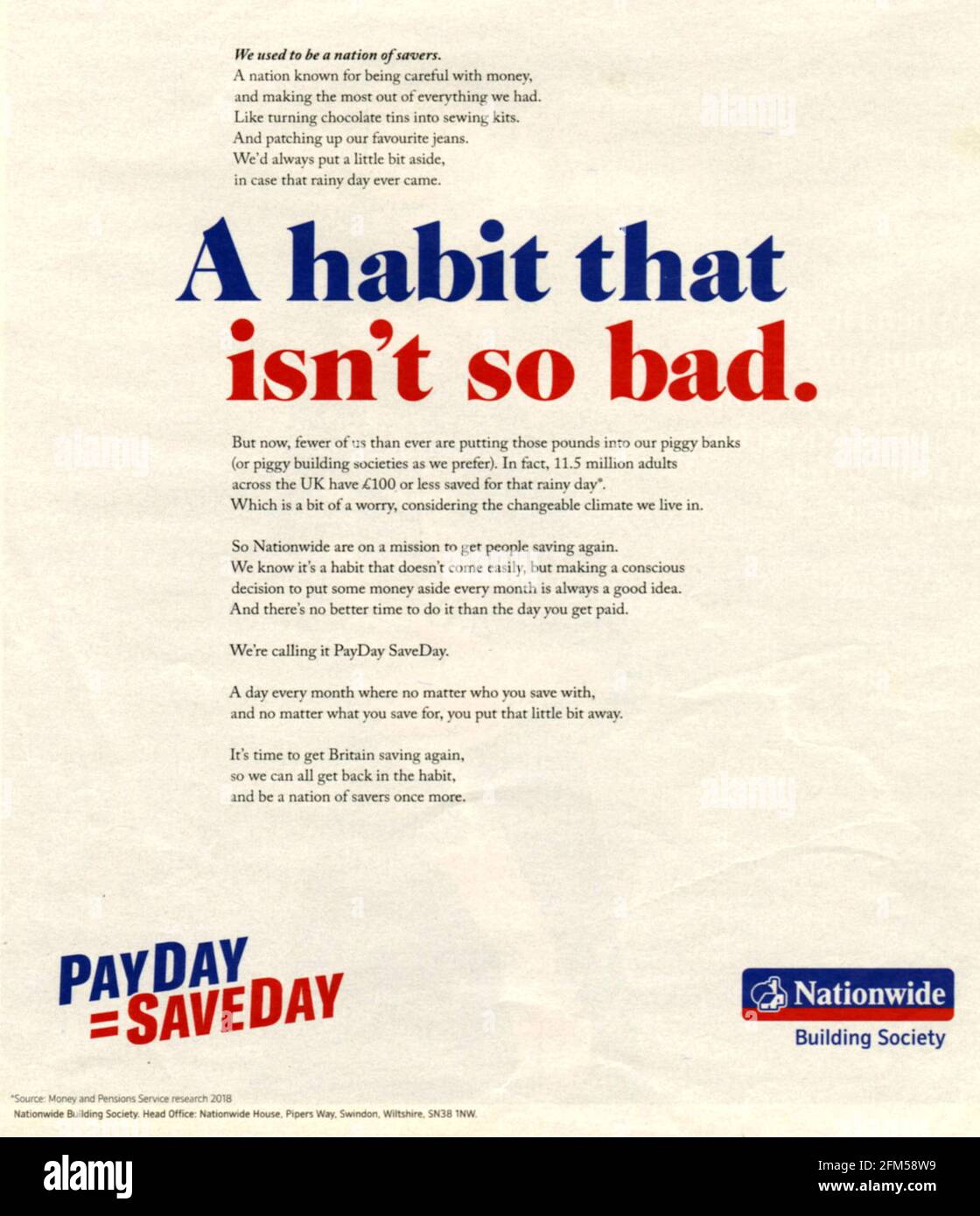 Nationwide advert hi-res stock photography and images - Alamy