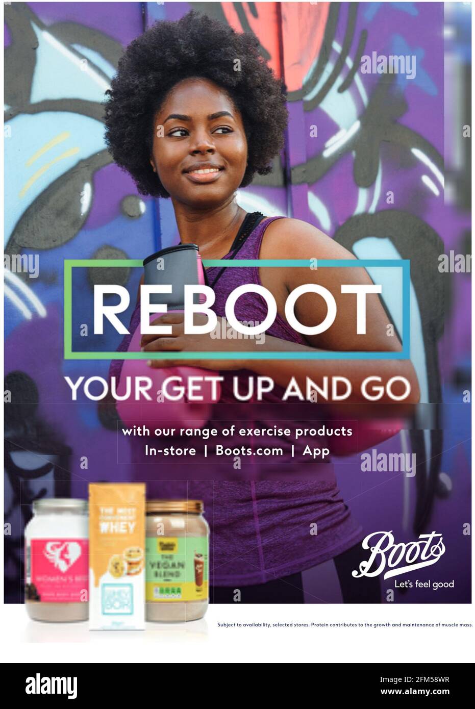 2010s UK Boots Magazine Advert Stock Photo - Alamy