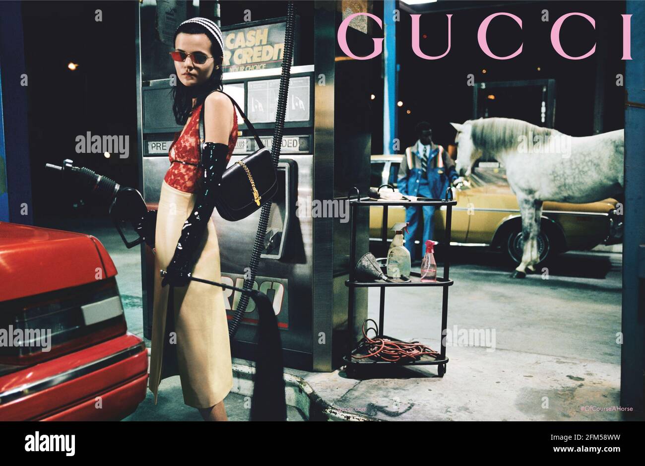 2020s UK Gucci Magazine Advert Stock Photo - Alamy