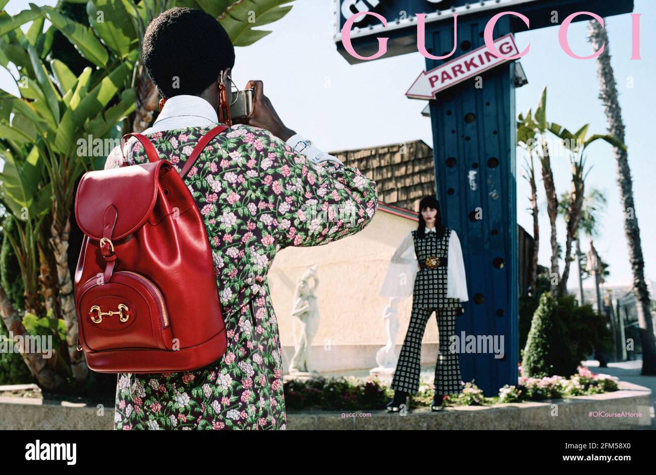 2020s UK Gucci Magazine Advert Stock Photo - Alamy