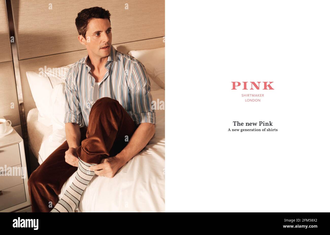 2010s UK Pink Magazine Advert Stock Photo - Alamy