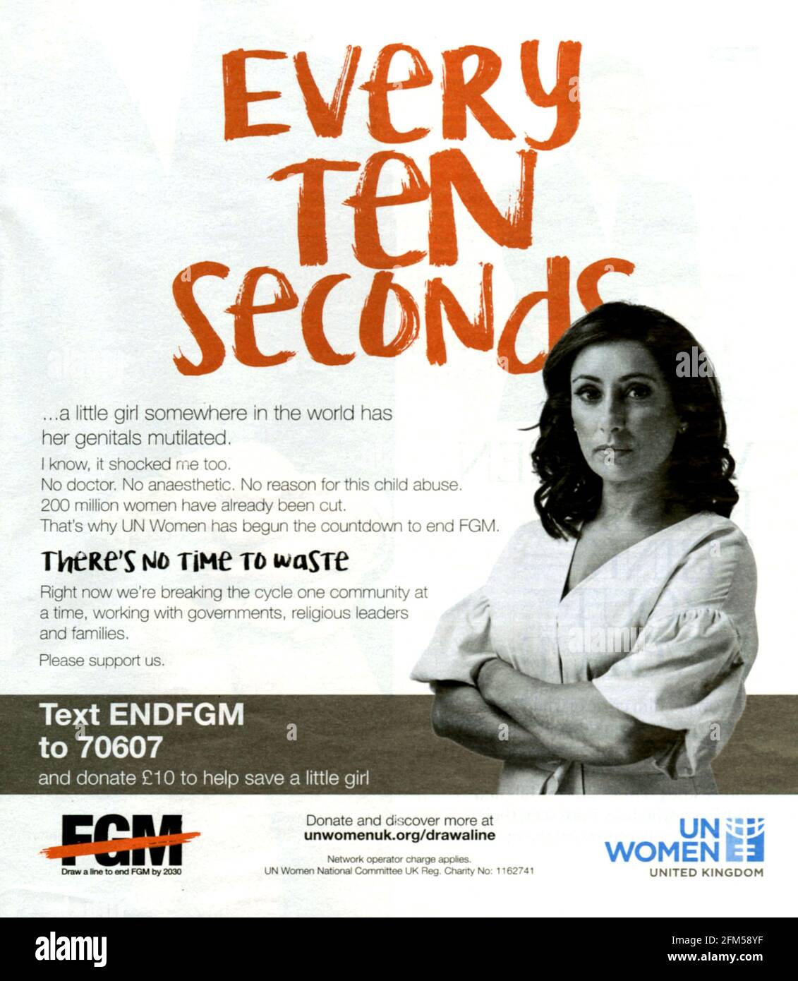 2010s UK UN Women Magazine Advert Stock Photo - Alamy