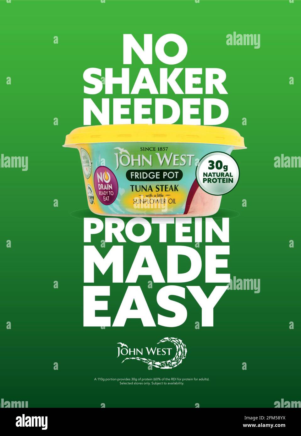 John west tuna advert hi-res stock photography and images - Alamy