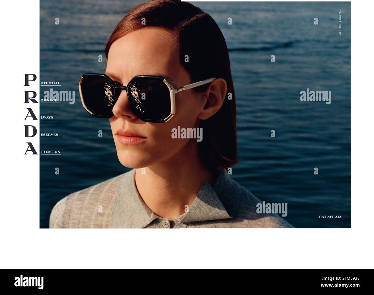 2020s UK Prada Magazine Advert Stock Photo - Alamy