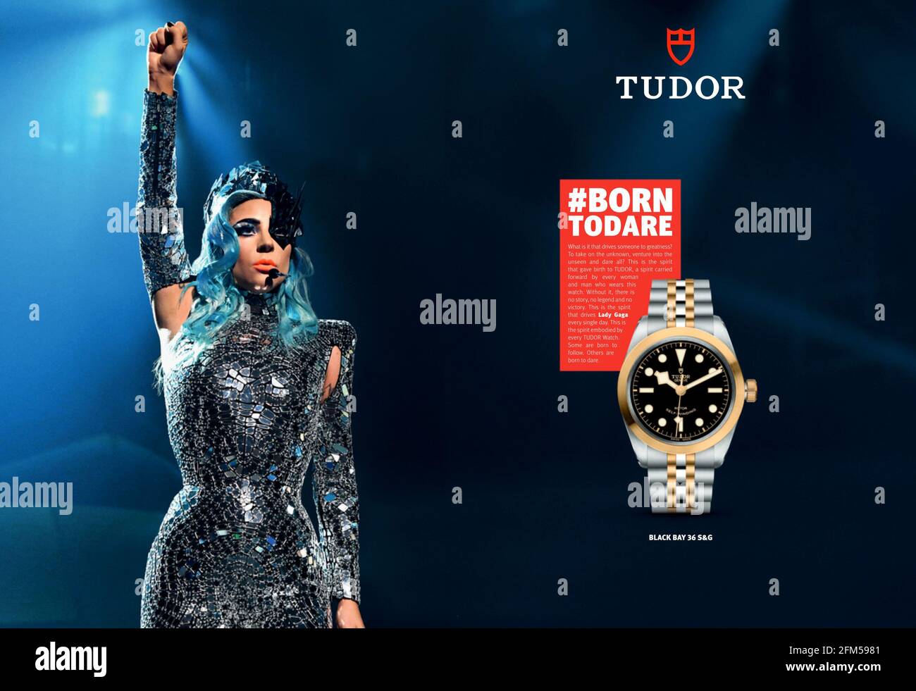 2020s UK Tudor Magazine Advert Stock Photo - Alamy