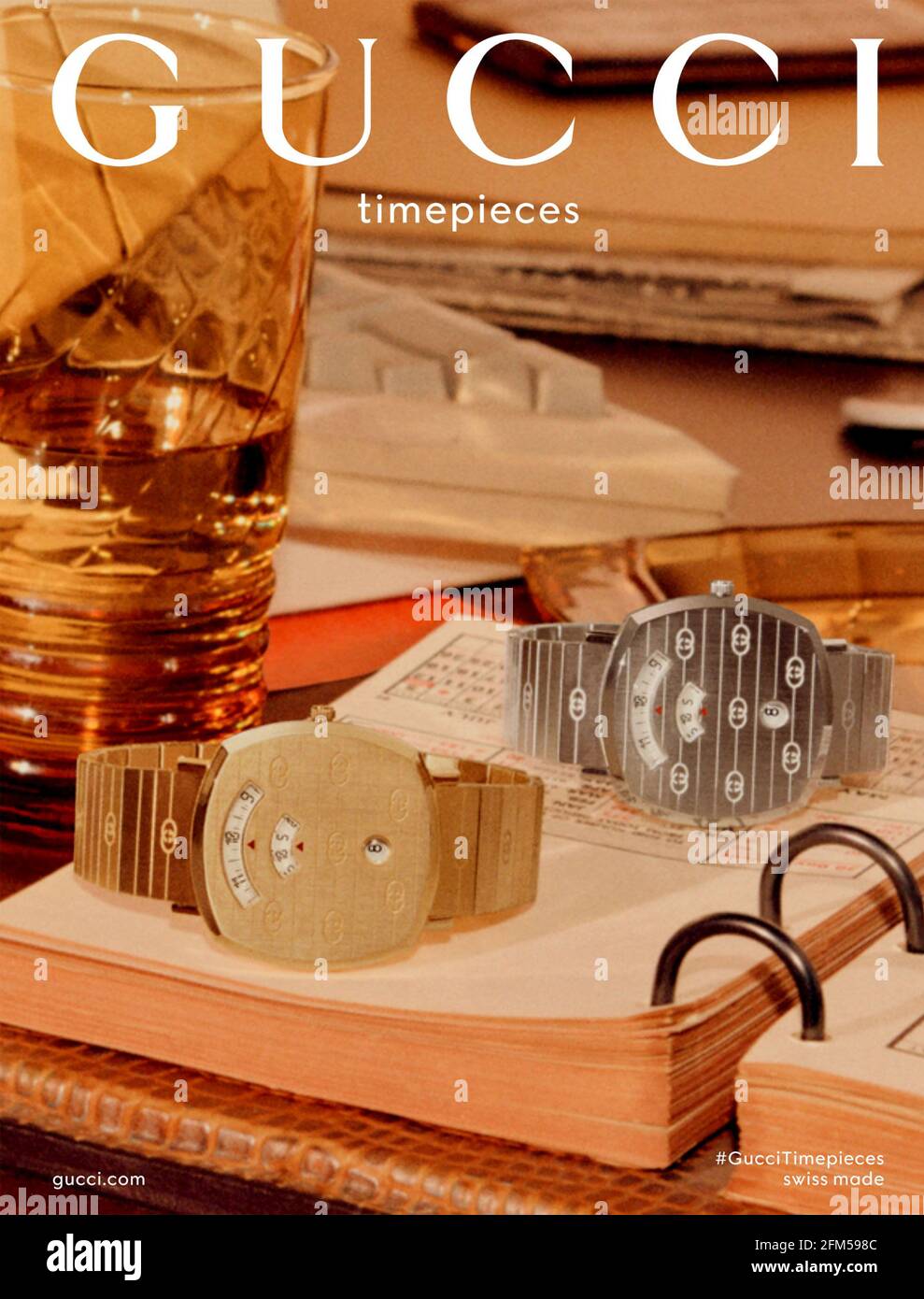 2020s UK Gucci Magazine Advert Stock Photo - Alamy