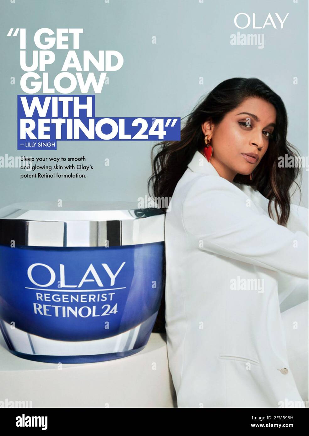 2020s UK Olay Magazine Advert Stock Photo - Alamy