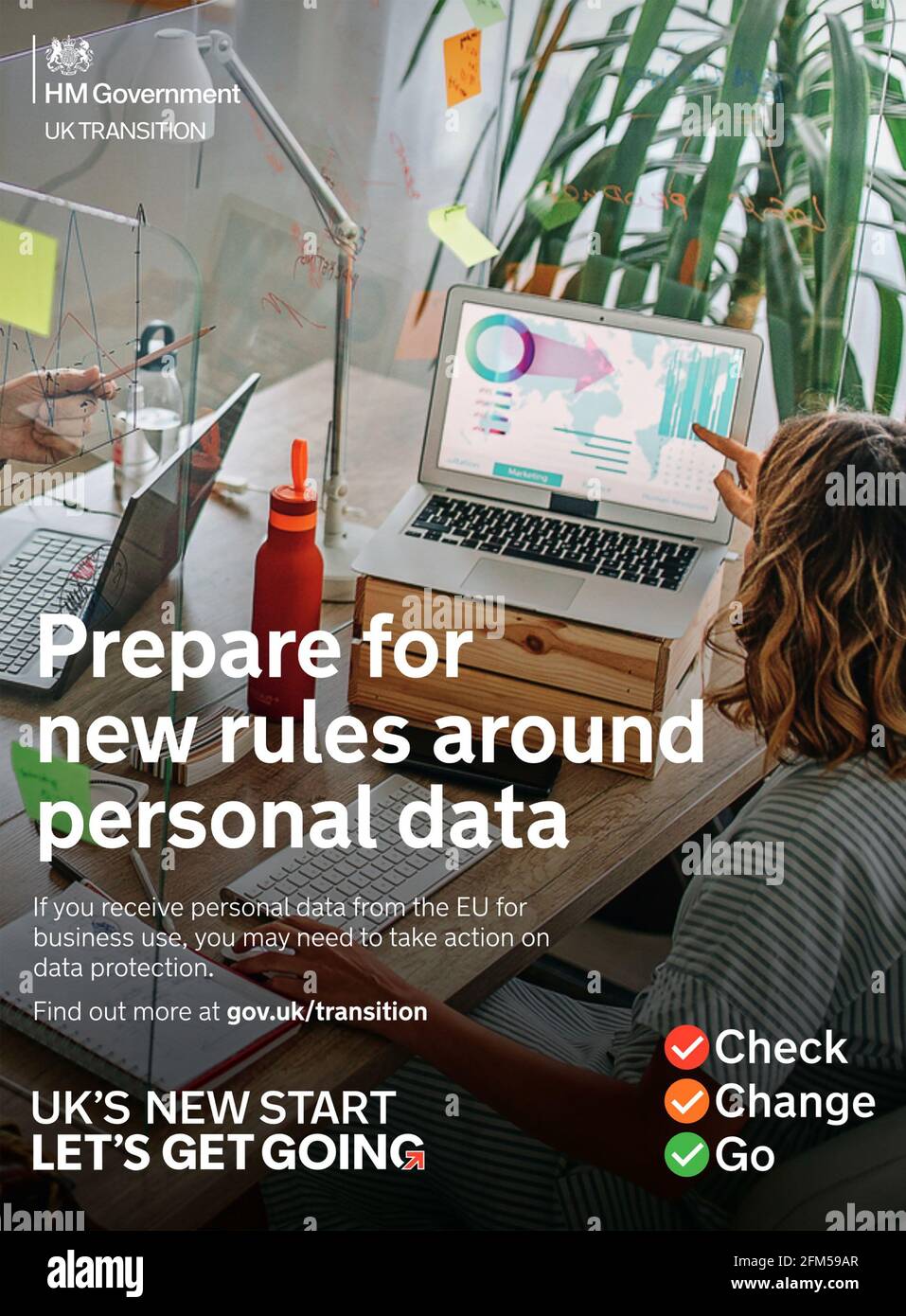 2020s UK HM Government Magazine Advert Stock Photo - Alamy