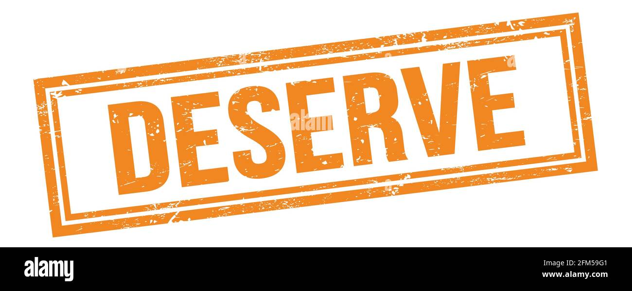 Deserve stamp hi-res stock photography and images - Alamy