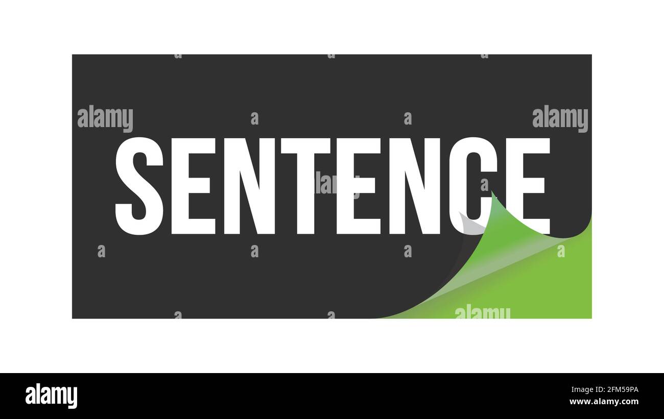 Sentence stamp Cut Out Stock Images & Pictures - Alamy