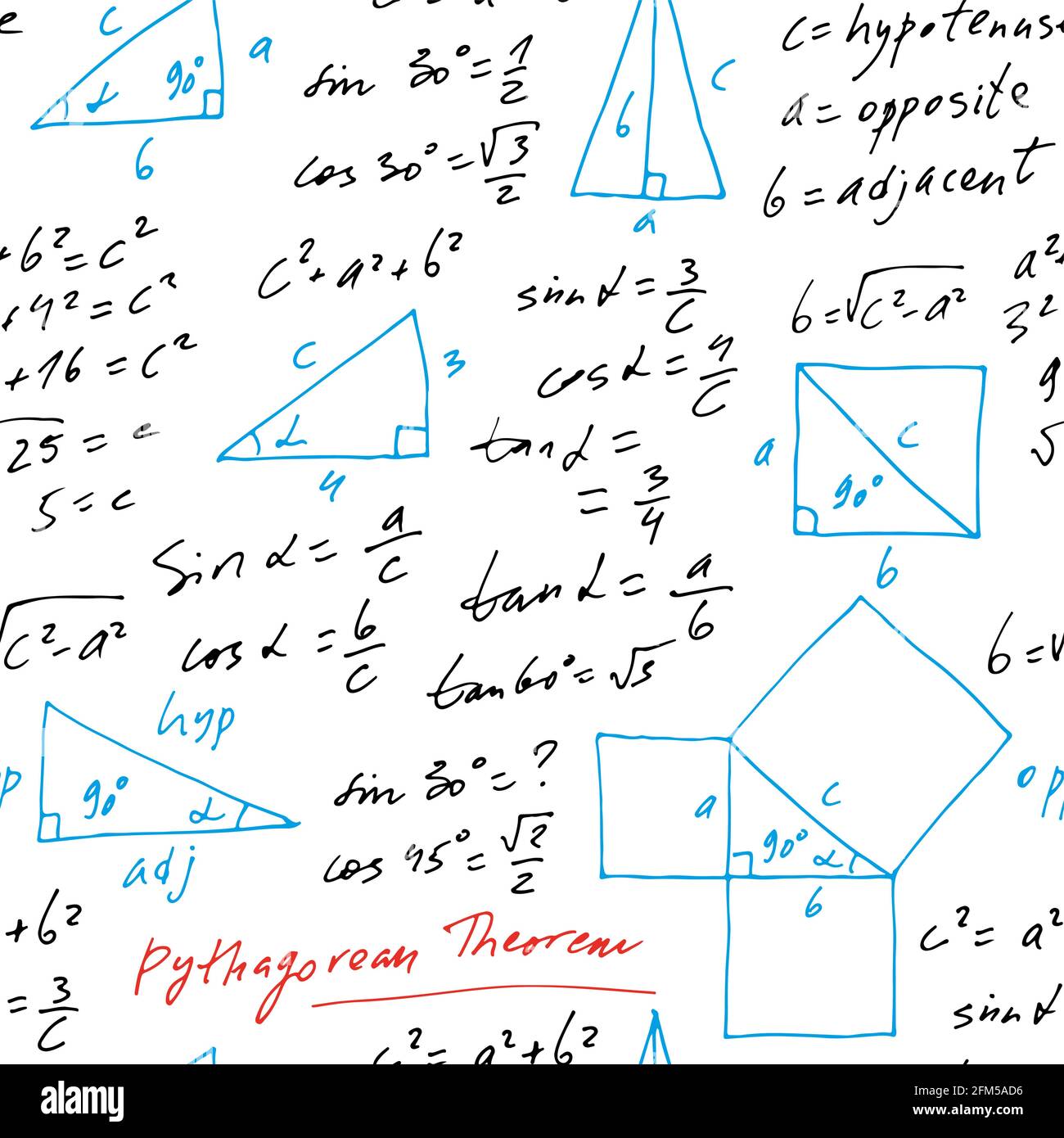 Trigonometry vectors hi-res stock photography and images - Alamy