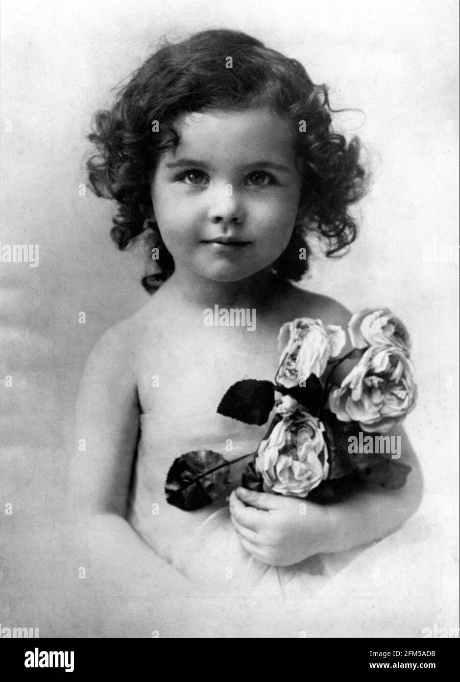VIVIEN LEIGH (nee VIVIAN HARTLEY) Studio Portrait at age 2 in 1915 ...