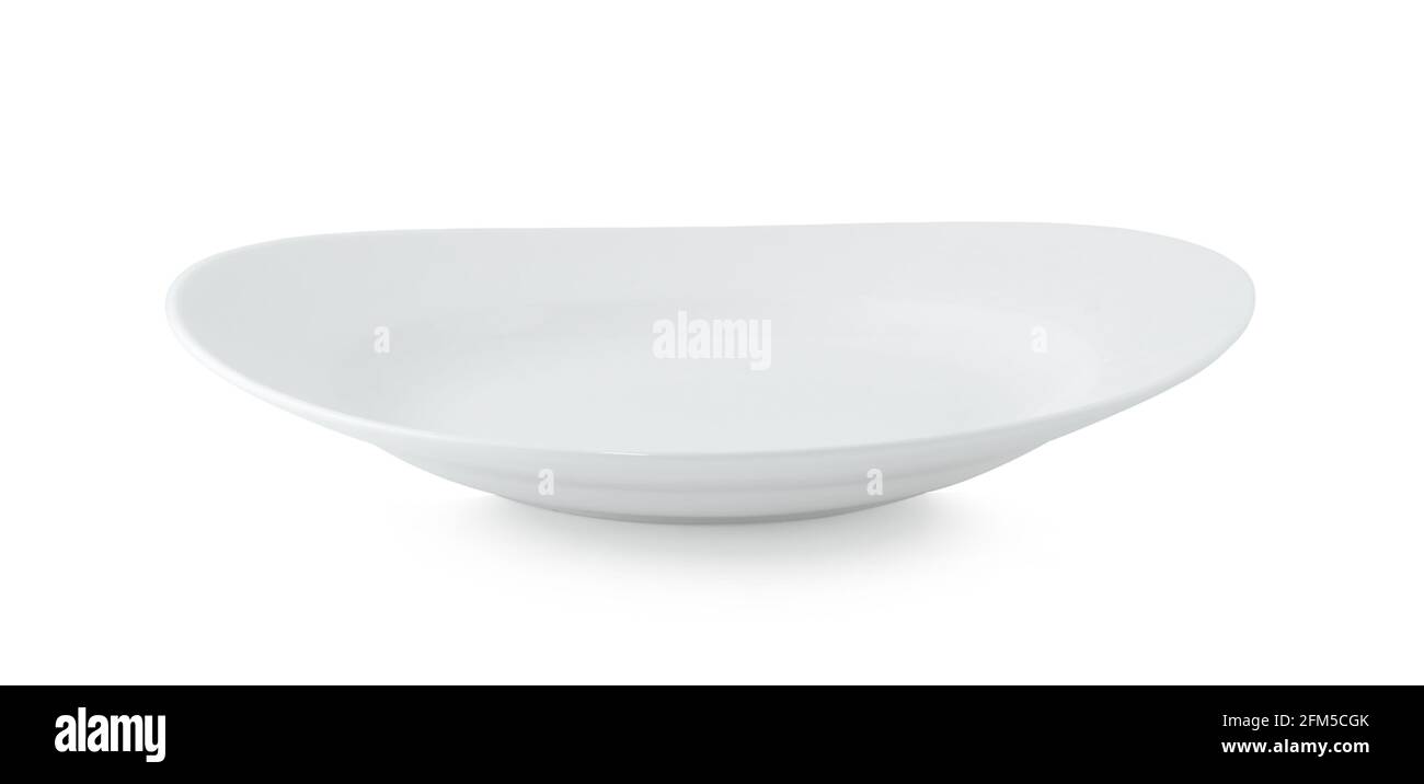 plate isolated on white background Stock Photo - Alamy