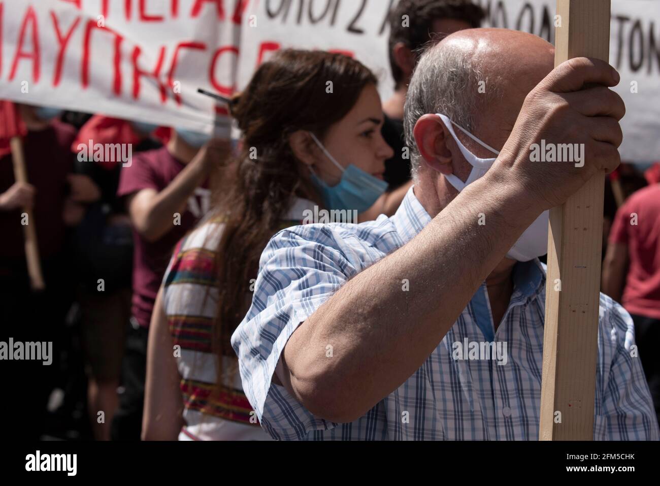 8 hour work day protest hi-res stock photography and images - Alamy