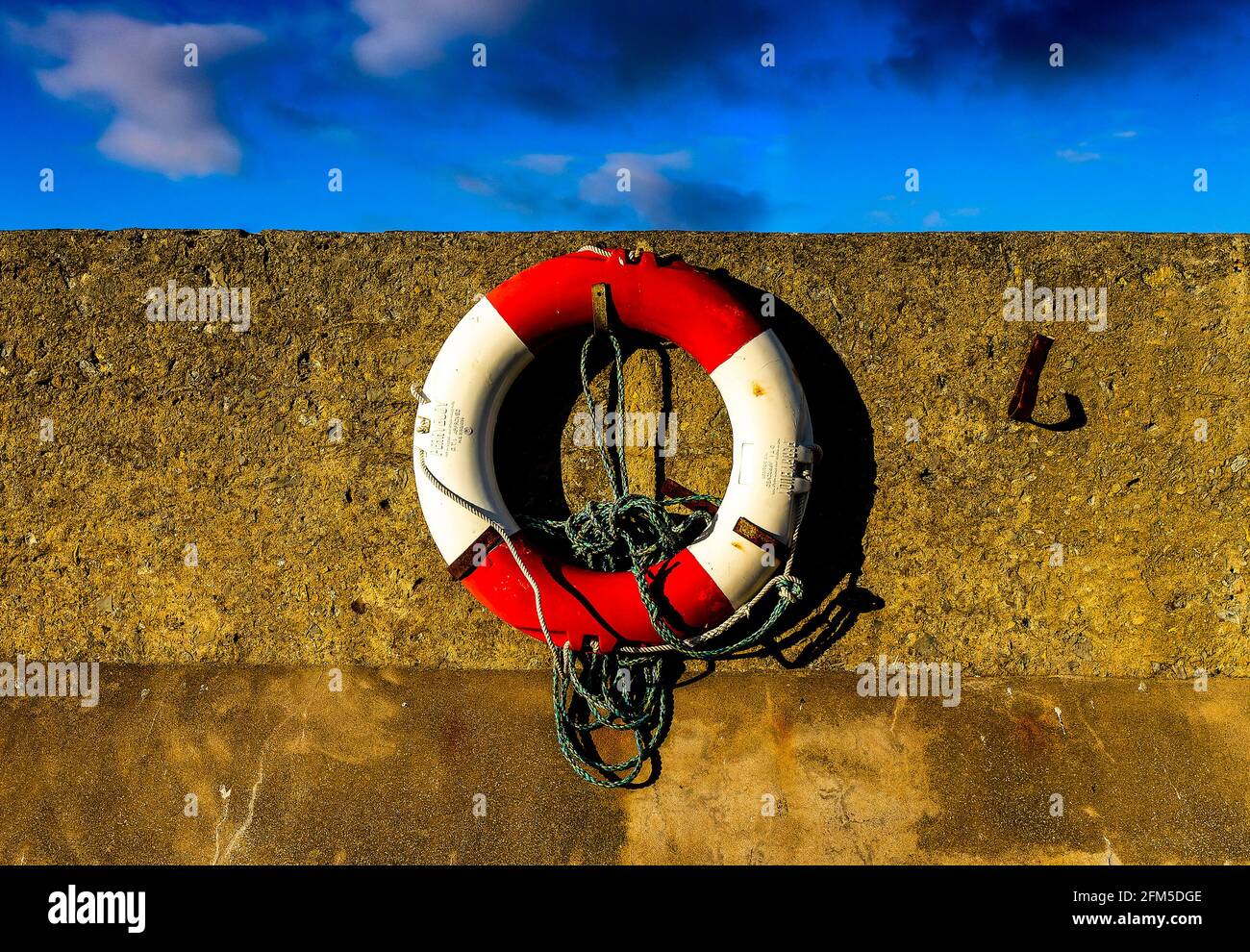 Life preserver wall hi-res stock photography and images - Alamy