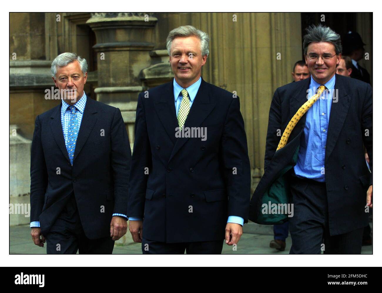 David Davies leaves Westminster today after first votes in Tory ...
