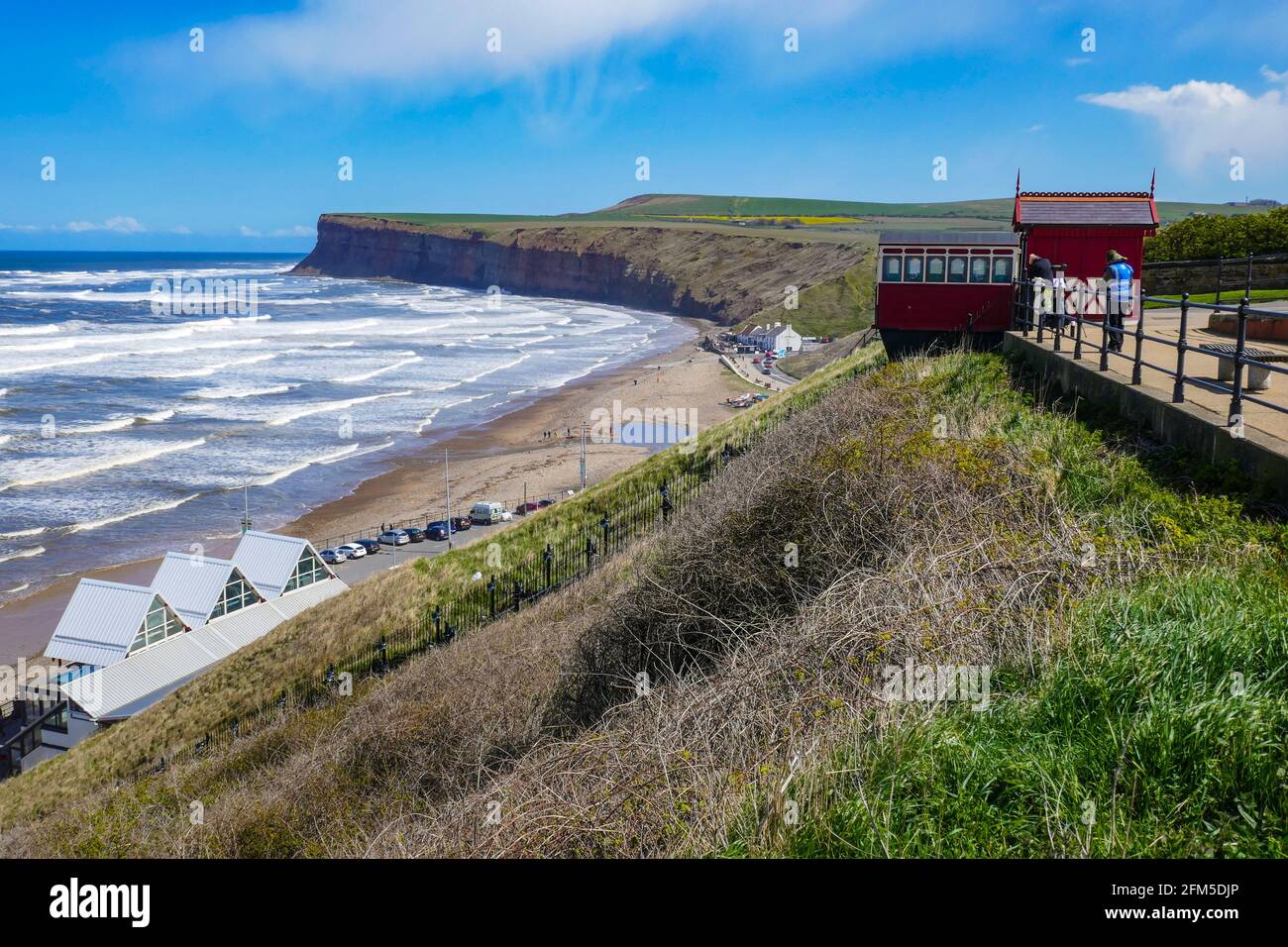 Huntcliff and Old Saltburn, Saltburn by the Sea, seaside resort, North ...