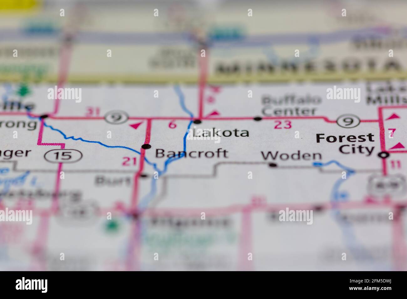 Lakota map hi-res stock photography and images - Alamy