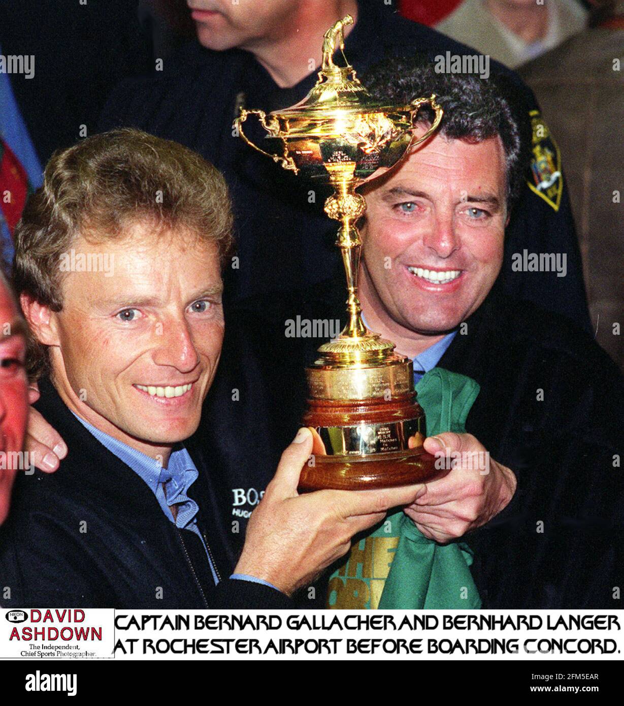 Bernard Gallacher golf captain of successful Ryder Cup European Team ...