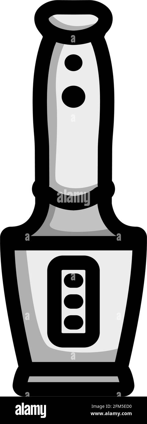 Baby Food Blender Icon. Editable Bold Outline With Color Fill Design ...