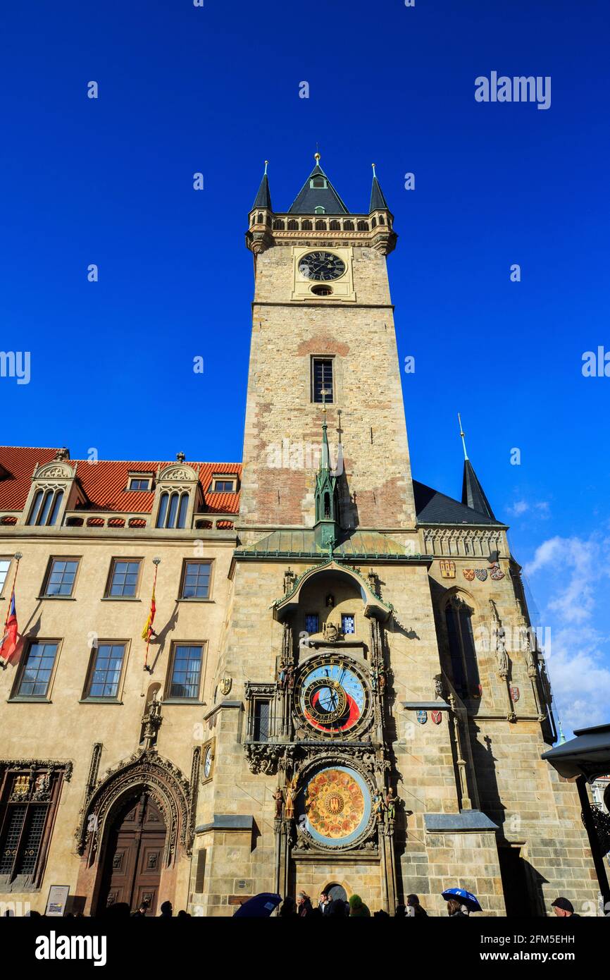 The Astronomical Clock in the Old Town Hall, Old Town Square ...
