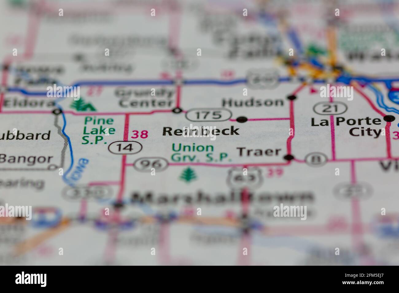 Map of reinbeck hi-res stock photography and images - Alamy